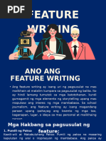 Feature Article Guide Tagalog | PDF