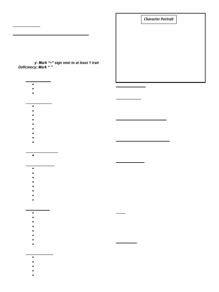 GATEWAY_RPG-_Standard_Character_Sheet-_Printable | PDF | Role Playing ...