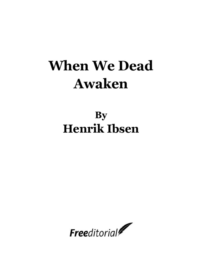 When We Dead Awaken | PDF | Art