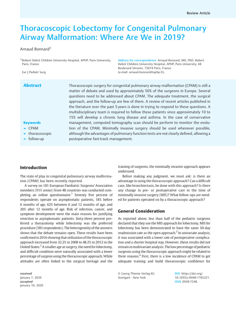 Added torcar 2021 | PDF | Surgery | Lung