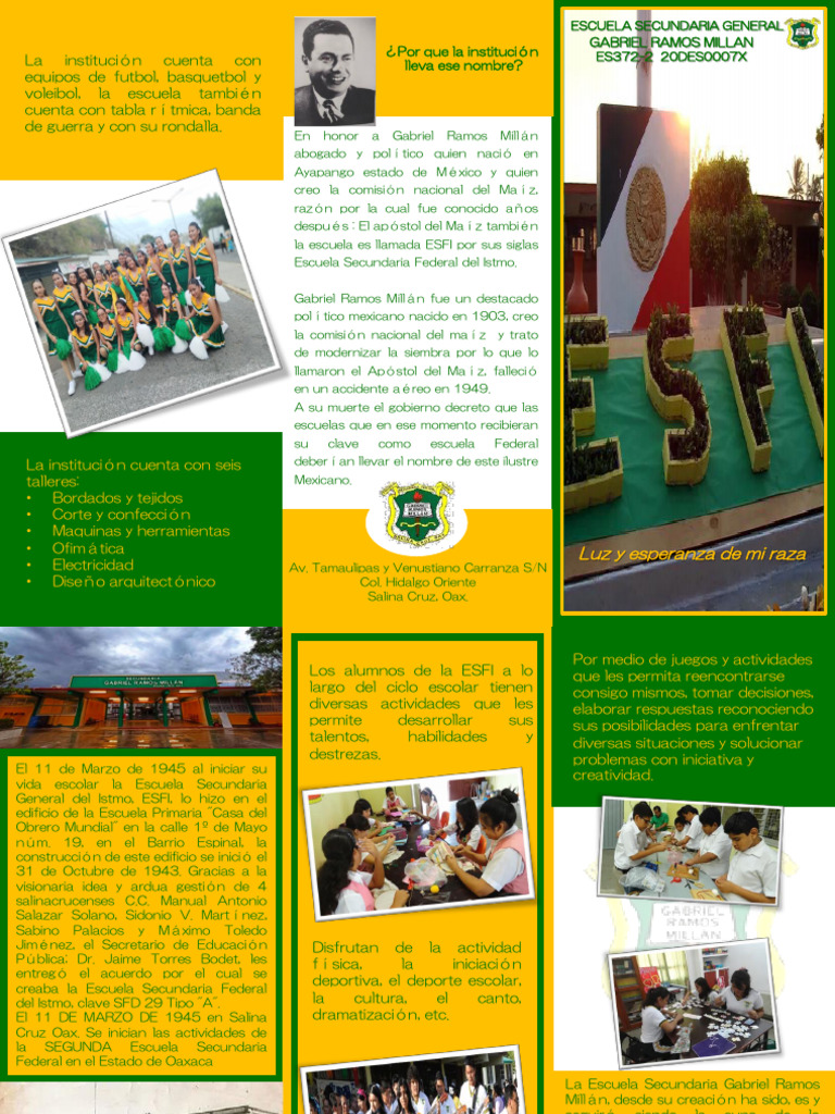 Folleto Esfi FDP | PDF | México