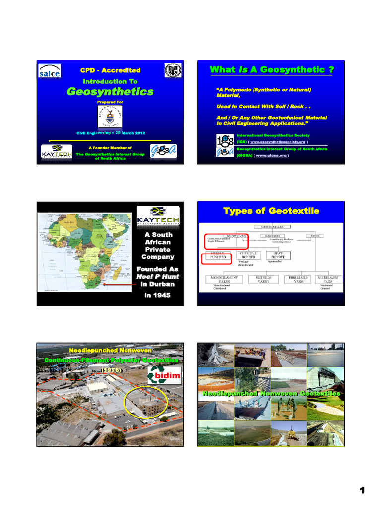 1a-Academic+Introduction+to+Geosynthetics+Part+1 | PDF | Soil | Materials 1a-Academic+Introduction+to+Geosynthetics+Part+1 | PDF | Soil | Materials