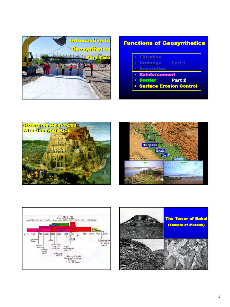 1b-Academic Introduction To Geosynthetics Part 2 | PDF | Road Surface ...