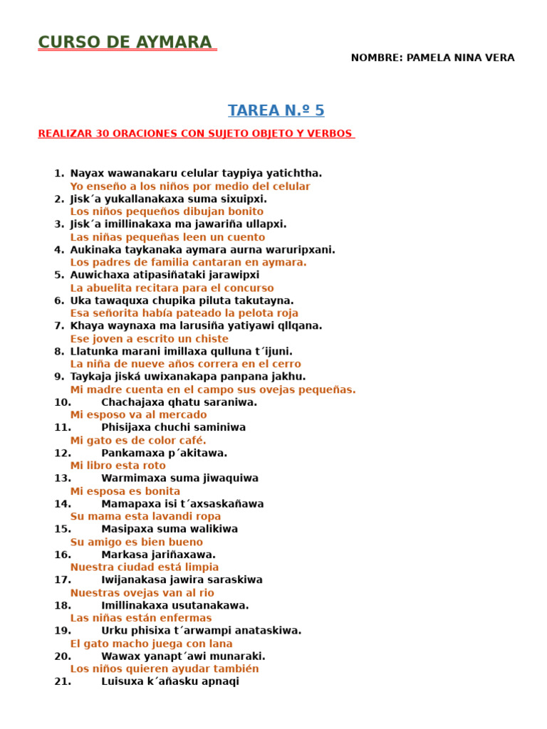 Tarea N 5 | PDF
