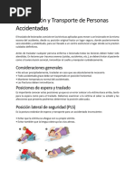 USO Correcto de La Tabla Rigida | PDF | Reanimación cardiopulmonar