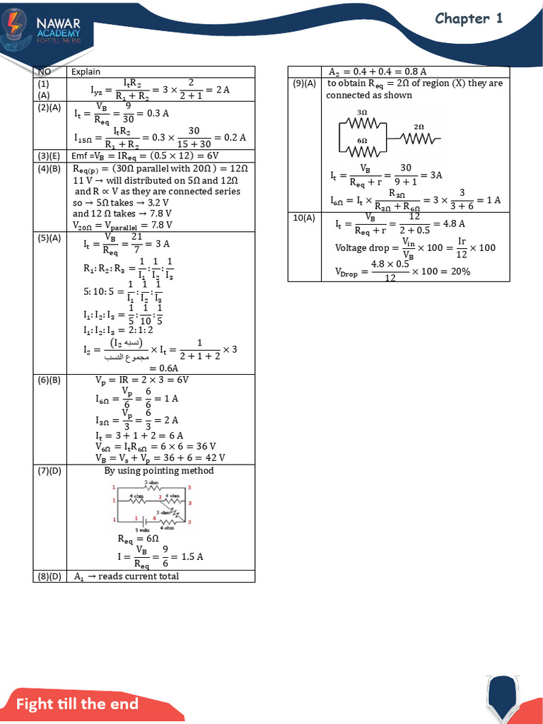 Electrical Circuit Analysis Techniques | PDF | Electrical Engineering | Electricity
