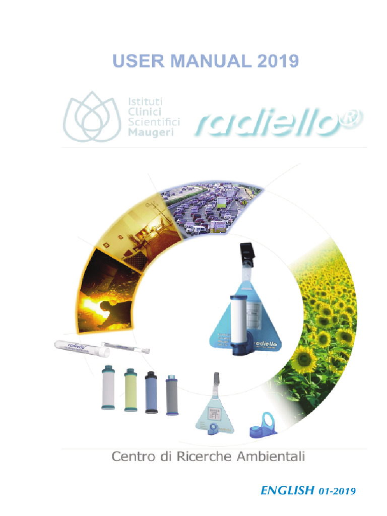 Radiello Diffusive Sampler Guide | PDF | Adsorption | Diffusion