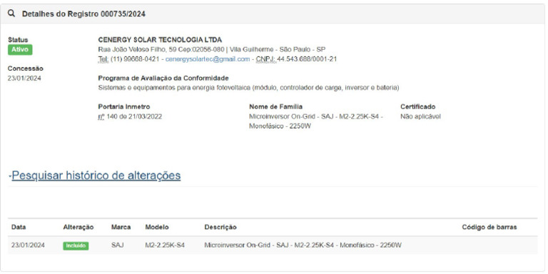 Inmetro Inversor | PDF