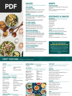 Menu Chopt Creative Salad Co | PDF | Pickling | Salad