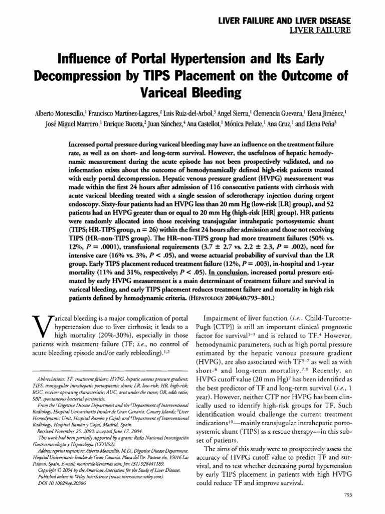 hepatology-2007-monescillo-influence-of-portal-hypertension-and