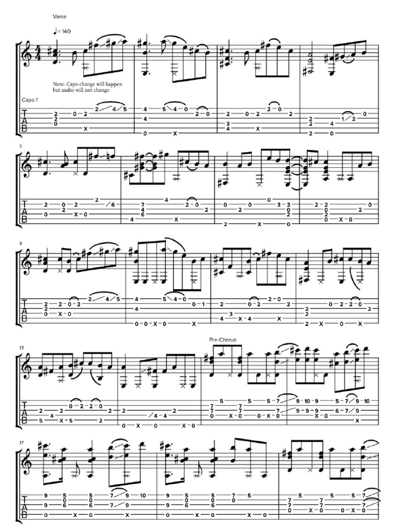 Gunjou - Yoasobi | PDF