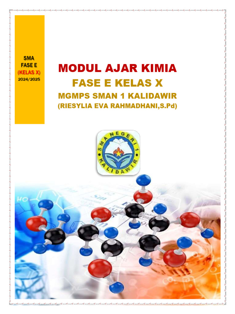 Modul Ajar Kimia 2025 | PDF