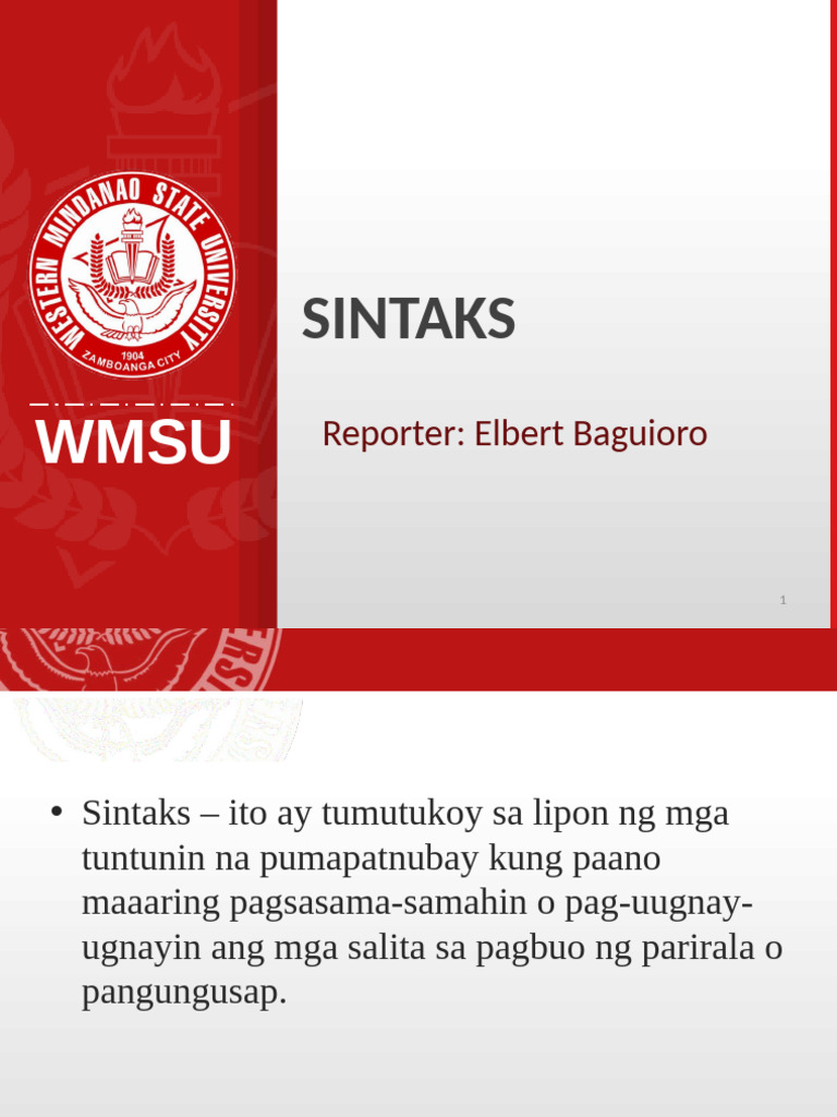 Sintaks | PDF