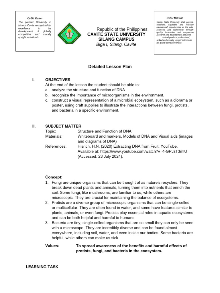 Aguilar_Exit Demo | PDF | Fungus | Bacteria