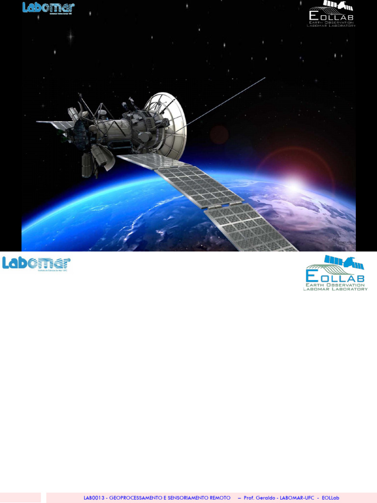 Aula 05 Geoprocessamento SR Labomar 27-03-2024 Prof Geraldo | PDF | Dispersão (Física ...