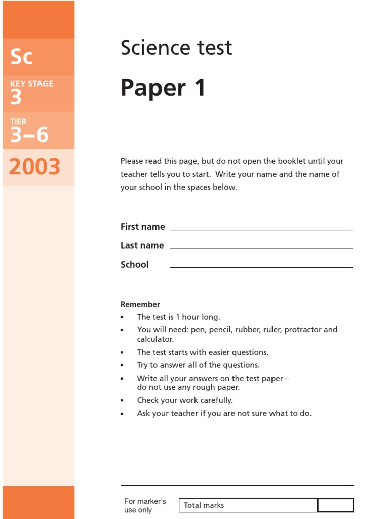 Science 2003 P1 T36 | PDF | Fuels | Pluto
