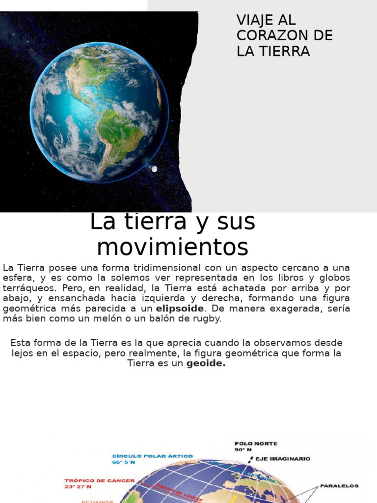 La Tierra y Sus Movimientos | PDF | Terreno | Placas tectónicas