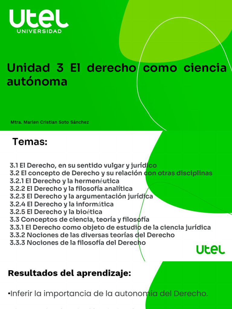 Autonomía del Derecho como Ciencia | PDF | Jurisprudencia | Science