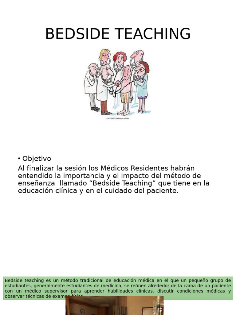Bedside Teaching | PDF | Medicina | Clínica