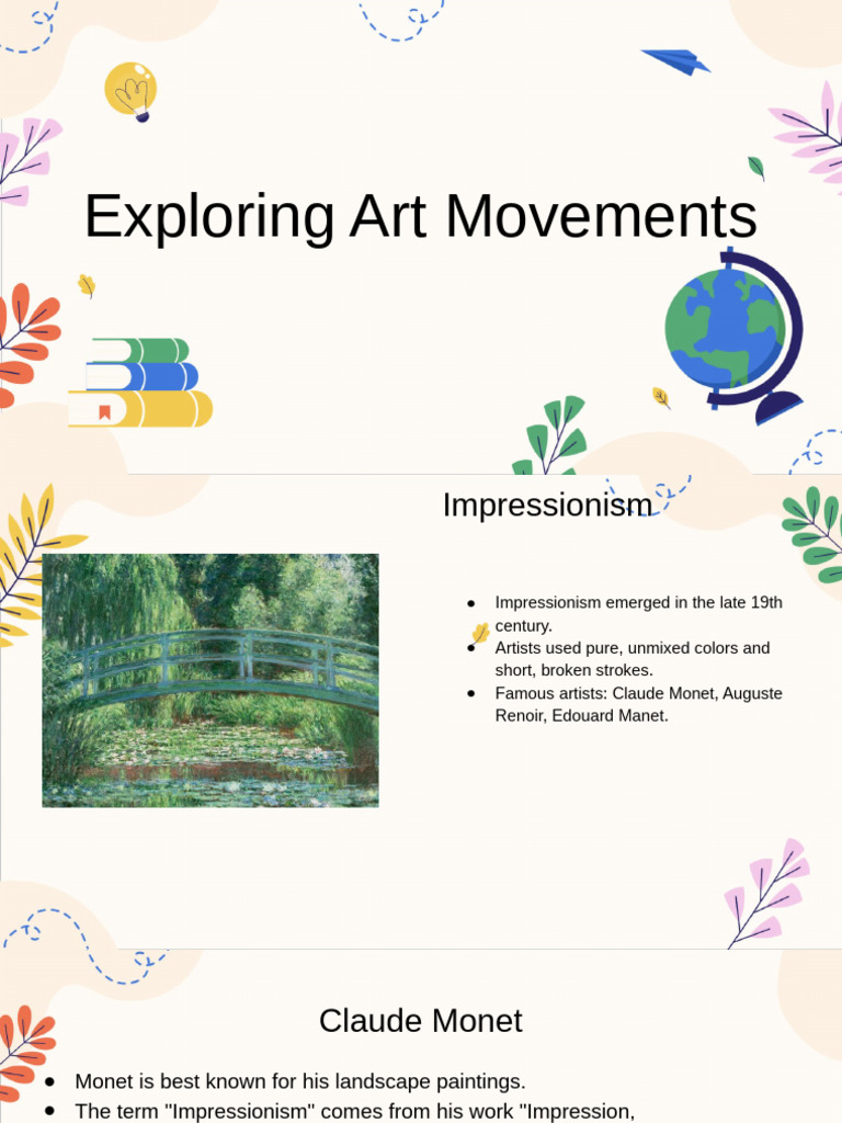 Arts Movements | PDF | Abstract Art | Impressionism