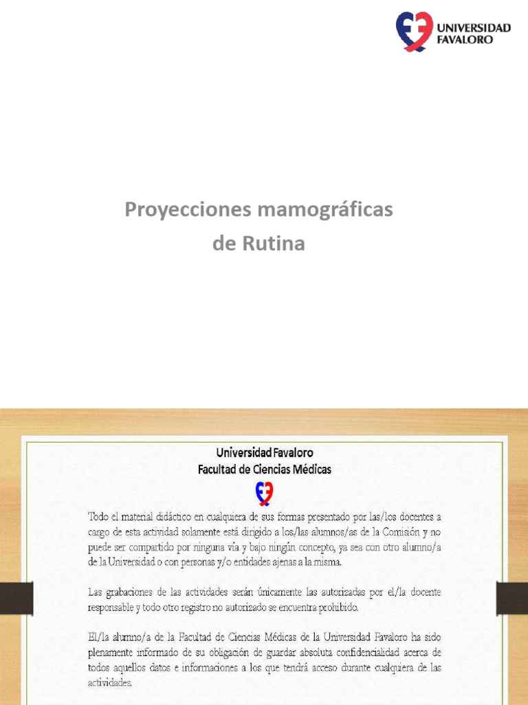 Clase 3 Mamo Posiciones de Rutina | PDF | Mamografía | Pecho