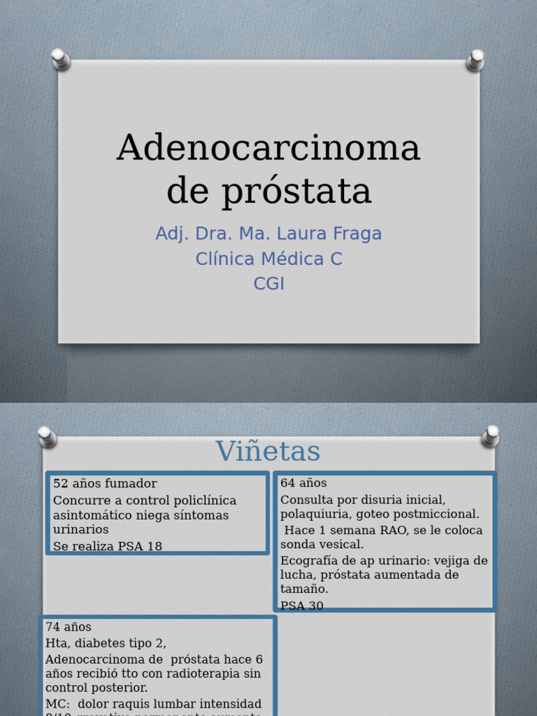 Ca de Próstata | PDF | Antígeno específico de la próstata | Cancer de prostata
