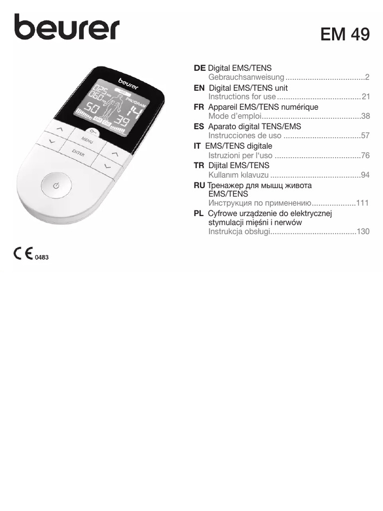 Beurer EM 49 | PDF