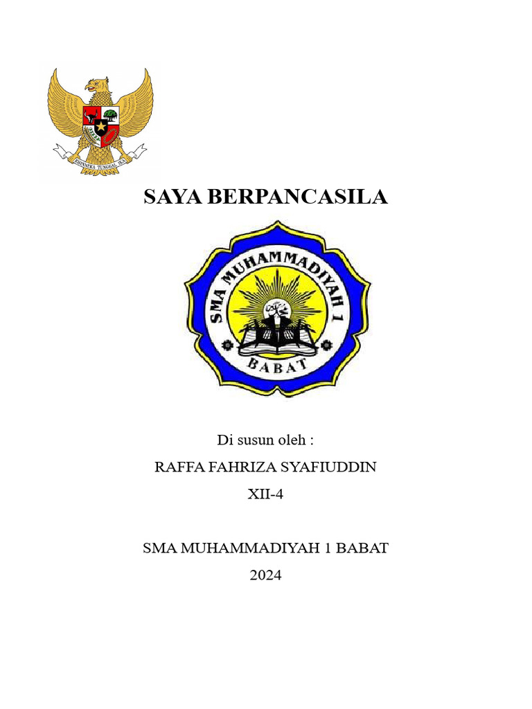 Cover PPKN Raffa | PDF