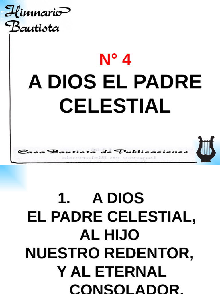 A Dios El Padre Celestial | PDF