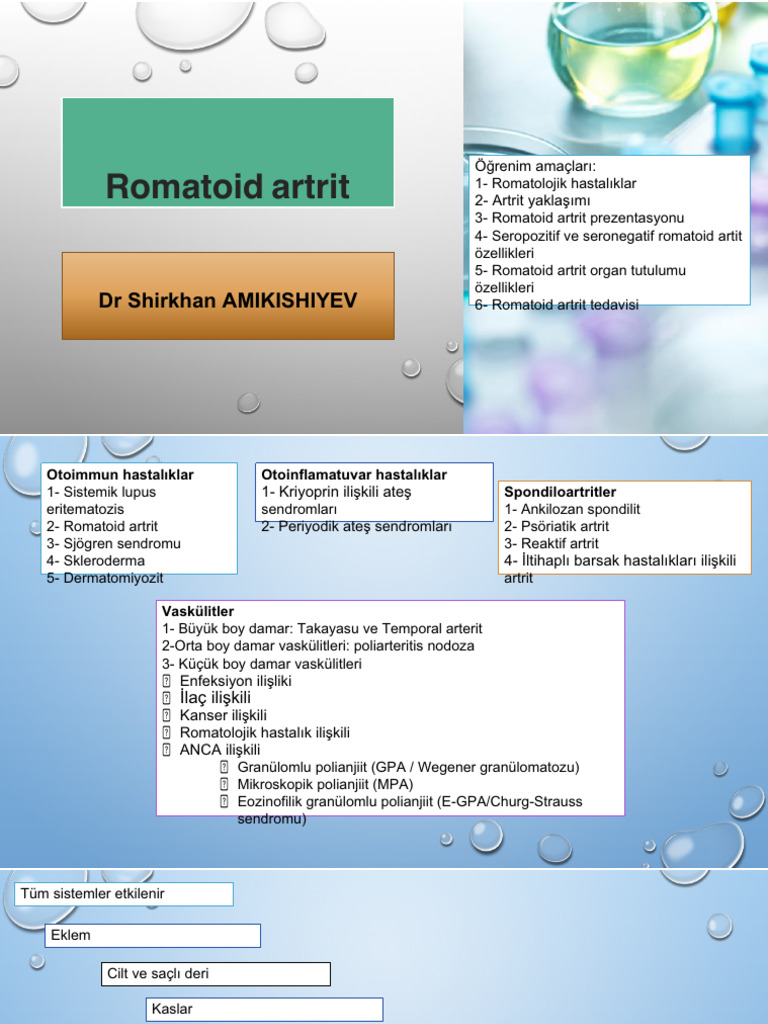 Romatoid Artrit Ders BU - 2 | PDF