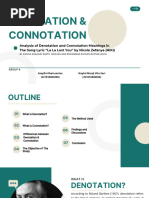 WEEK 1 ENGLISH 5 Denotation and Connotation | PDF | Connotation | Word