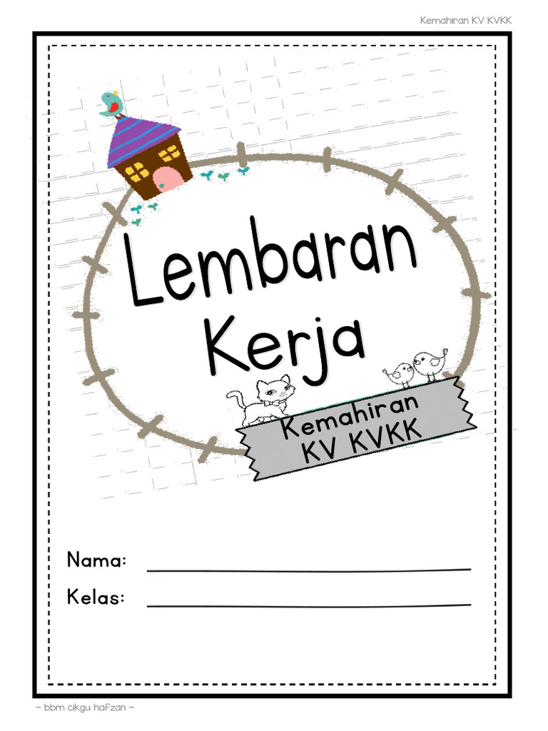 Lembaran Kerja KV KVKK | PDF