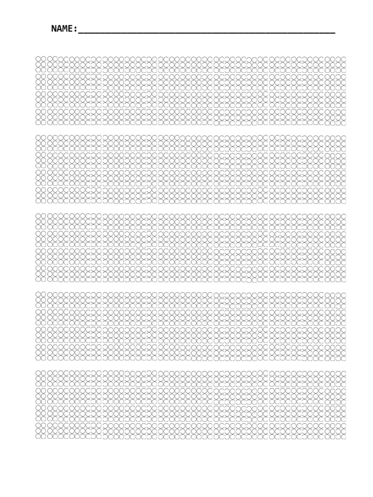 Braille Template | PDF