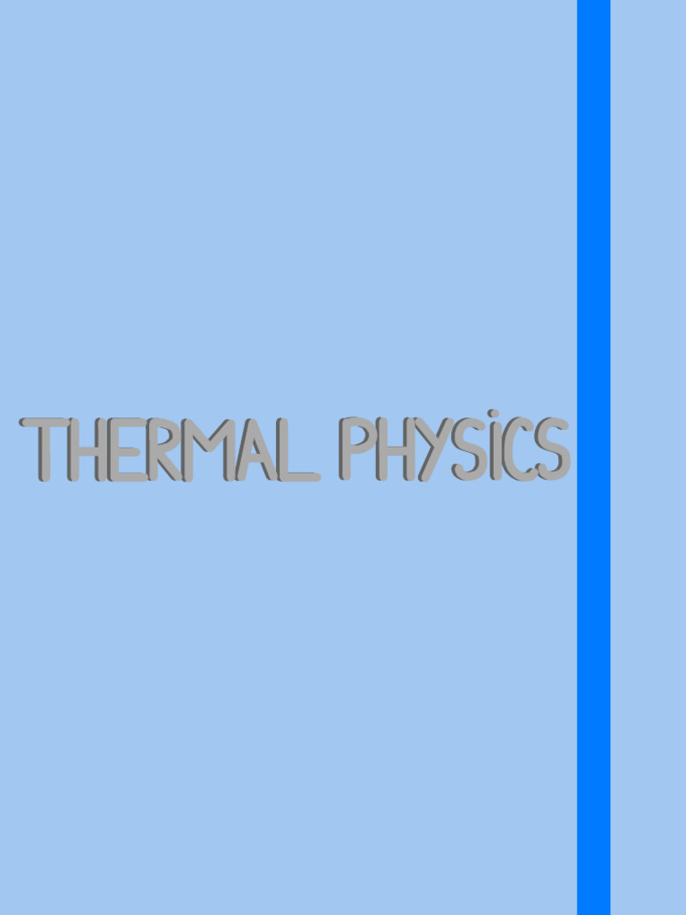 Understanding Temperature and Thermodynamics | PDF | Temperature | Gases