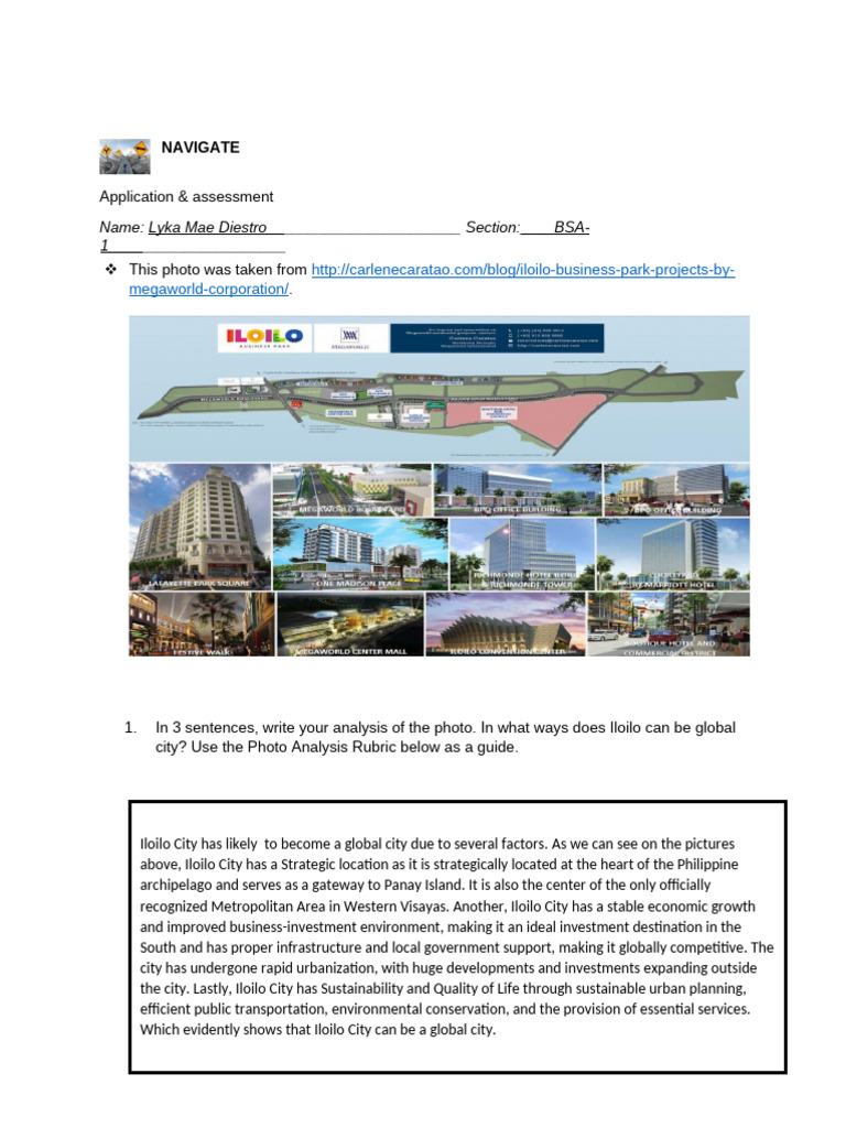 Module 5 - Application, Assessment, Conclusion | PDF | Economic ...