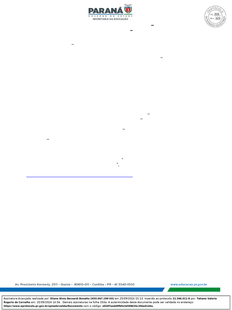 054 Oficio Circular Prova PR Mais 2024 EFANOSINICIAISEFINAIS Ass | PDF ...