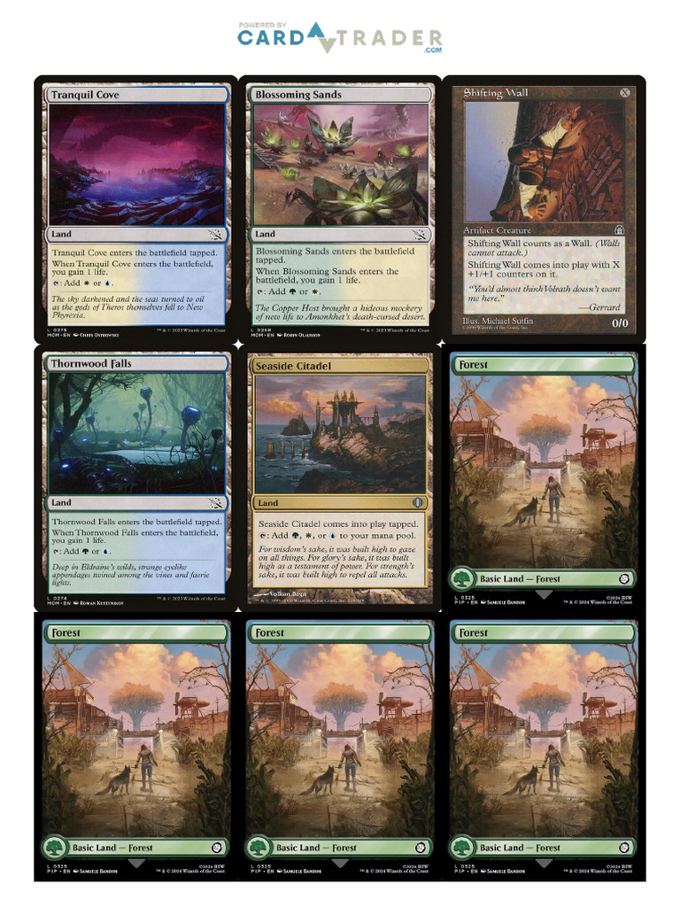 Magic: The Gathering Wall Deck List | PDF | History