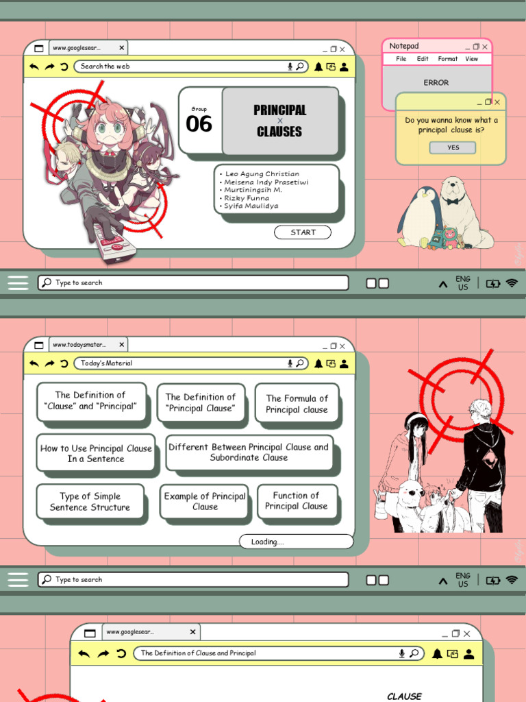 Principle Clause | PDF | Clause | Sentence (Linguistics)