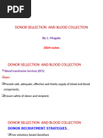 Blood Donor Selection Guidelines 2025 | PDF | Blood Donation | Coronary ...