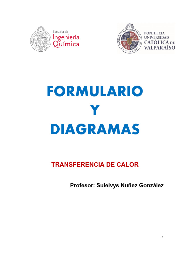 Formulario Tema 4 Radiación | PDF | Calor | Transferencia de calor