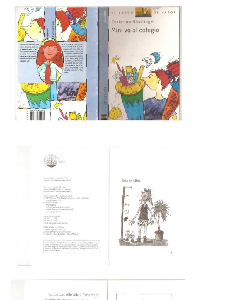 Libro Mini Va Al Colegio | PDF