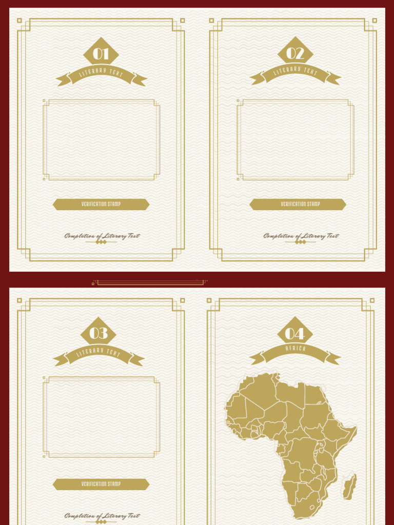 African Literature Passport | PDF
