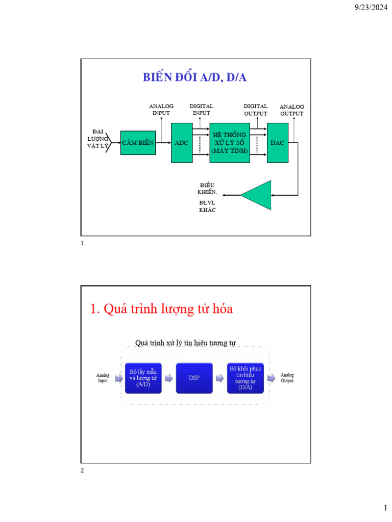 Bai 9 - ADC DAC | PDF