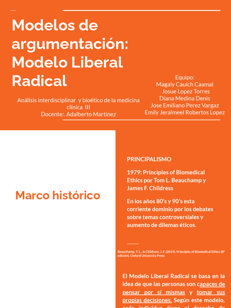 Modelo Liberal Radical | PDF | Bioética