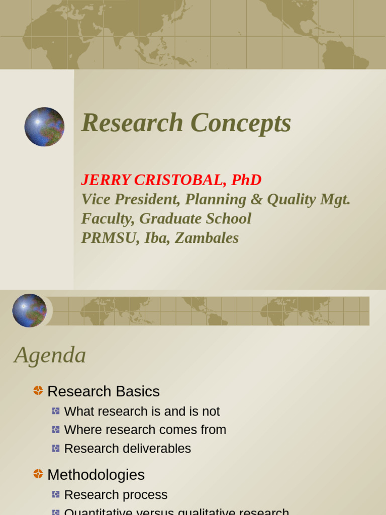 101 Research Concepts | PDF | Methodology | Hypothesis