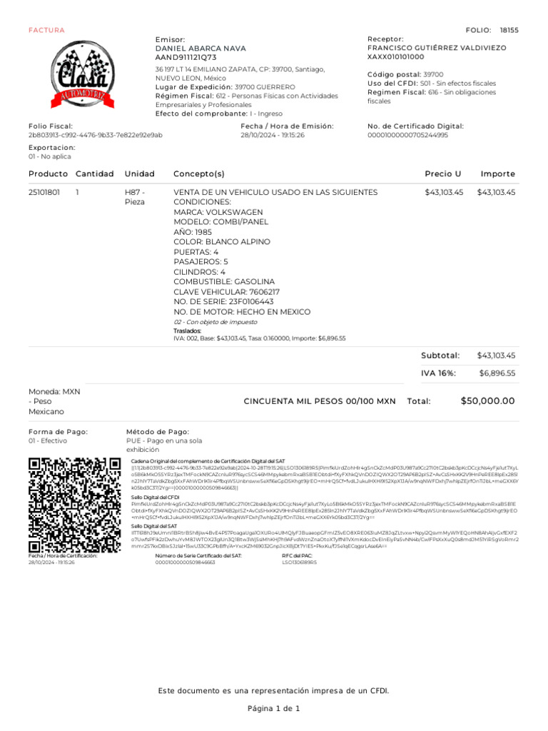 REFA COMBI - Backup | PDF | Vehículo de motor | Vehículos terrestres