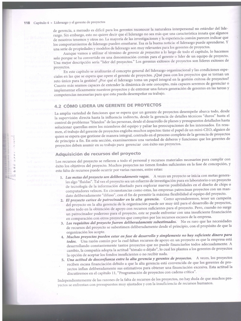 Cómo Lidera Un Gerente de Proyecto | PDF | Liderazgo | Inteligencia emocional