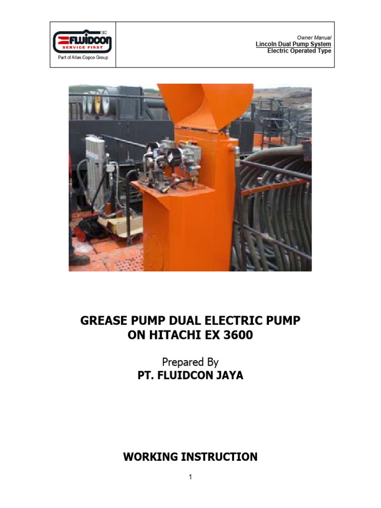 Lincoln Dual Pump Electric System Manual EX3600rev1 | PDF | Valve ...