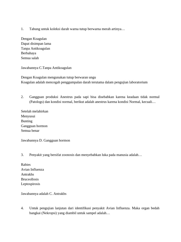 Soal Kuis Grup 1 | PDF