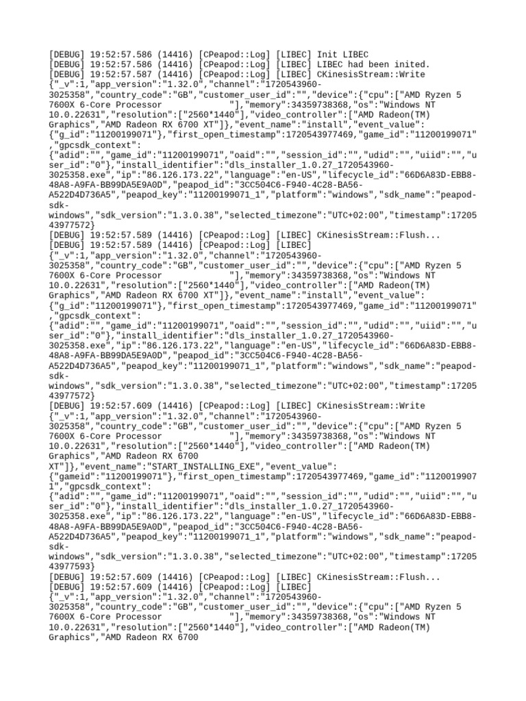 PPDSDK Windows Trace | PDF | Windows Nt | Ibm Pc Compatibles